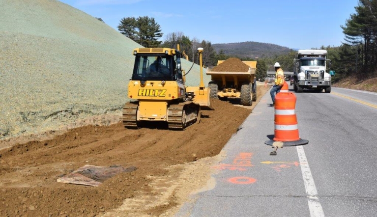 New Hampton - Rt 104 Road Widening | Jeremy Hiltz Excavating Inc ...