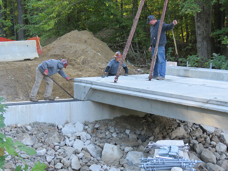 New Hampton Bridge | Jeremy Hiltz Excavating Inc. | Ashland, NH ...